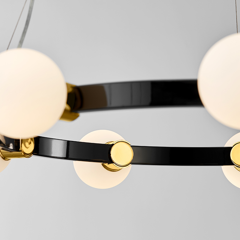 Кольцевые люстры и светильники FLAMB — купить в Lampatron.ru