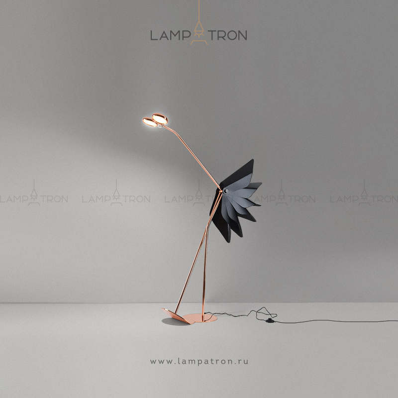 Торшер STRUTS Розовое золото+Черный.. Помощь в подборе моделей от наших ...