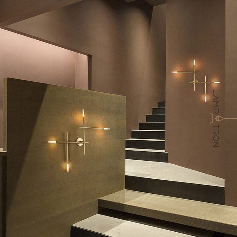 Бра TRAVERSE WALL Размер S. Цвет Черный. Ювелирный подход к освещению. LAMPATRON: Официальный ...