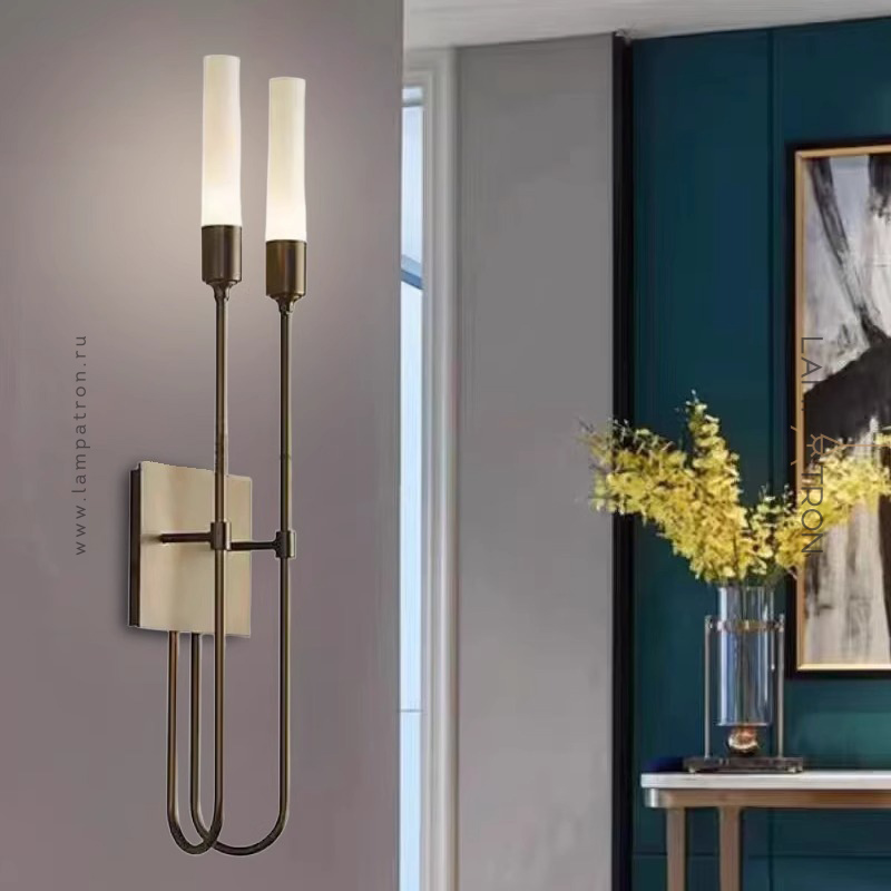 Бра SIMONA WALL 1 плафон. Цвет черный. Официальная продукция ...