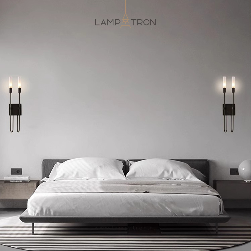 Бра SIMONA WALL 1 плафон. Цвет черный. Официальная продукция ...