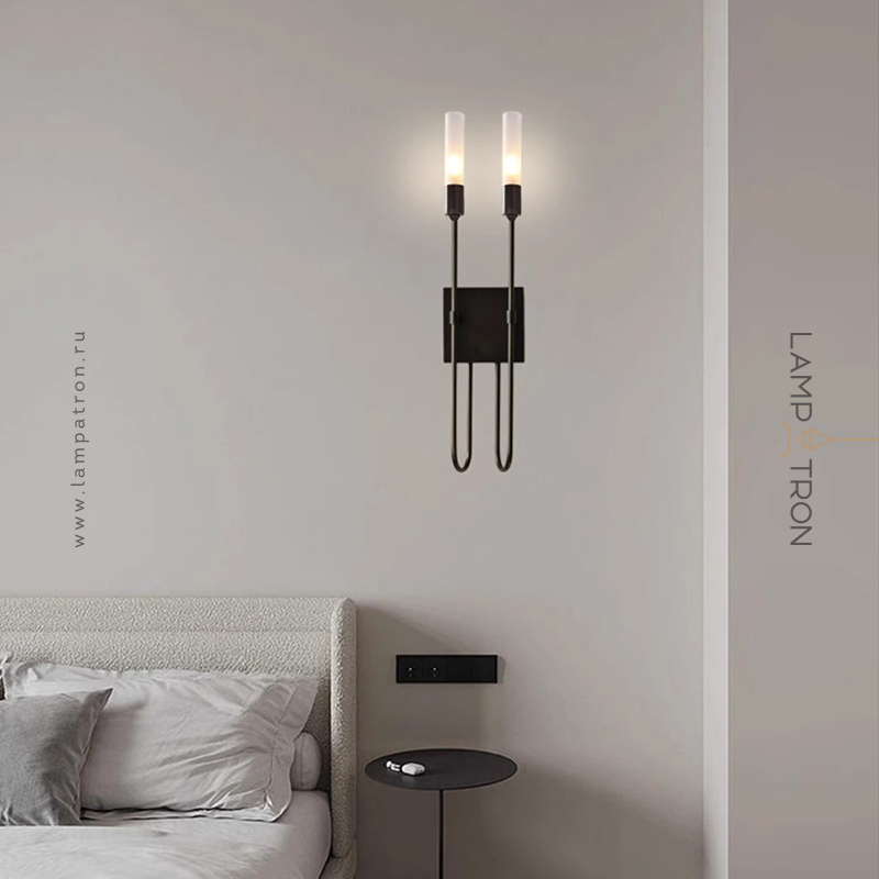 Бра SIMONA WALL 1 плафон. Цвет черный. Официальная продукция ...