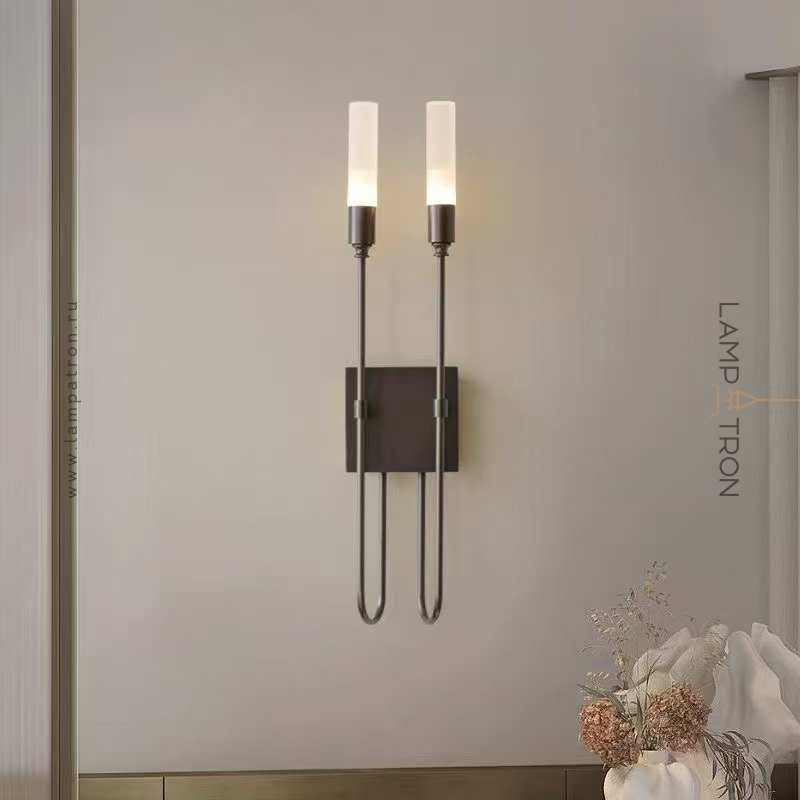 Бра SIMONA WALL 1 плафон. Цвет черный. Официальная продукция ...