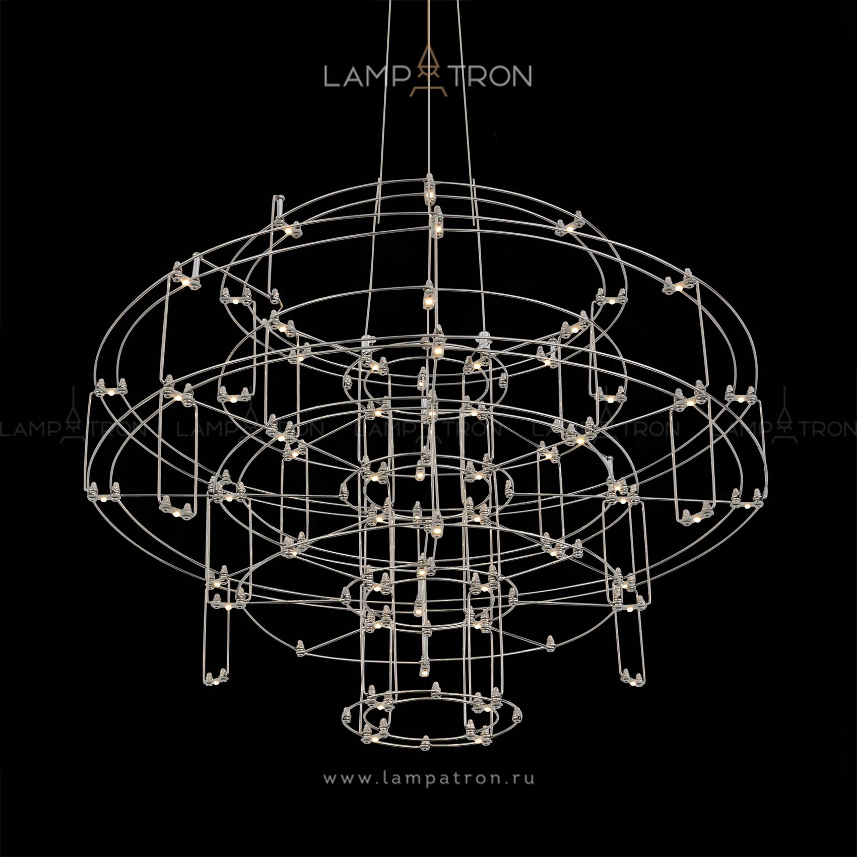 Люстра BRENO CH. Контроль качества. Официальная гарантия. LAMPATRON ...