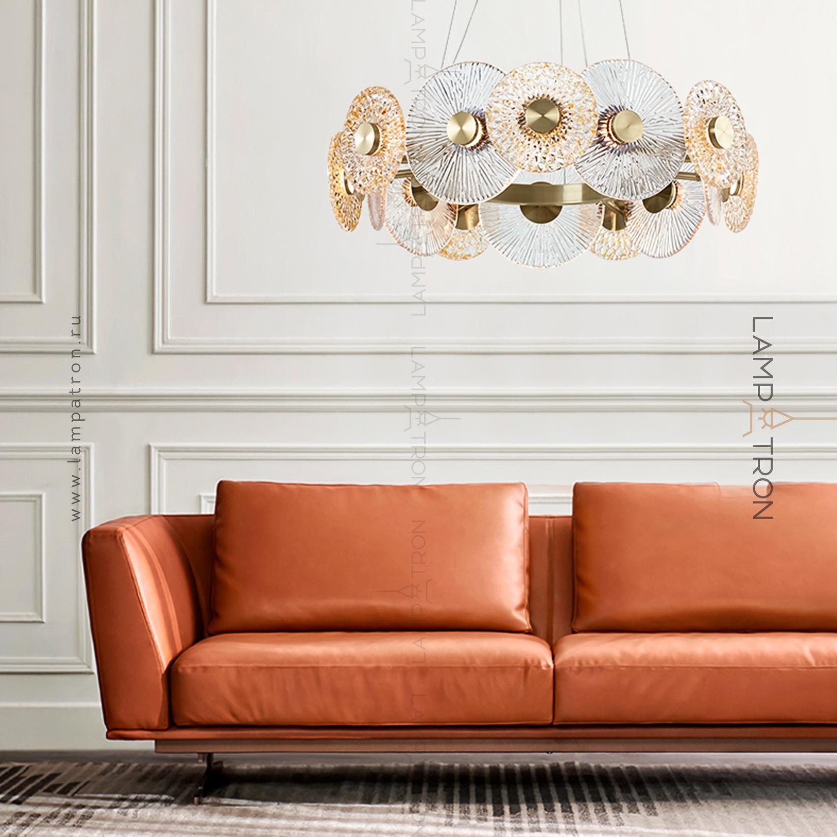 Кольцевые люстры и светильники SANDRA Размер S. Контроль качества ...