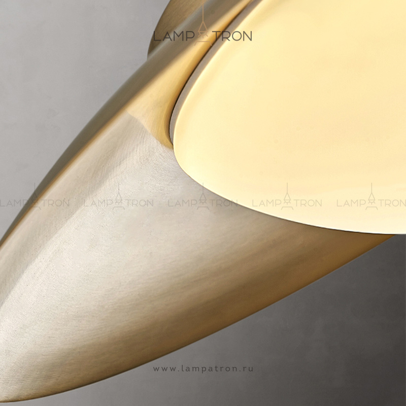 Потолочный светильник ALON CH Размер S. Латунь. Контроль качества. Официальная гарантия ...