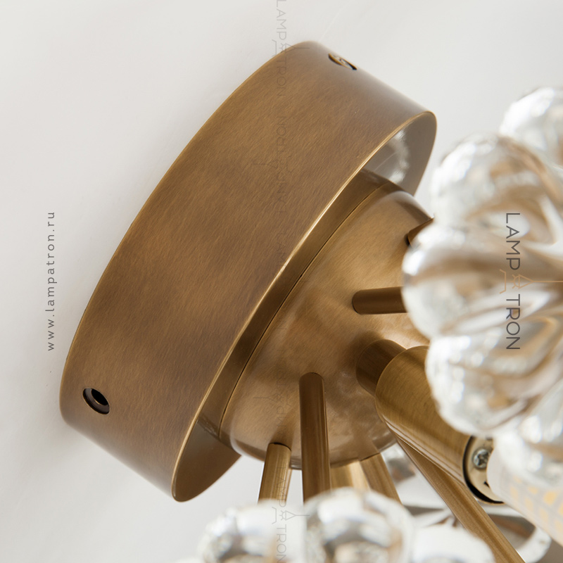 Потолочная люстра MOIRA C 3 лампы.. Дизайнерский свет премиум-класса ...