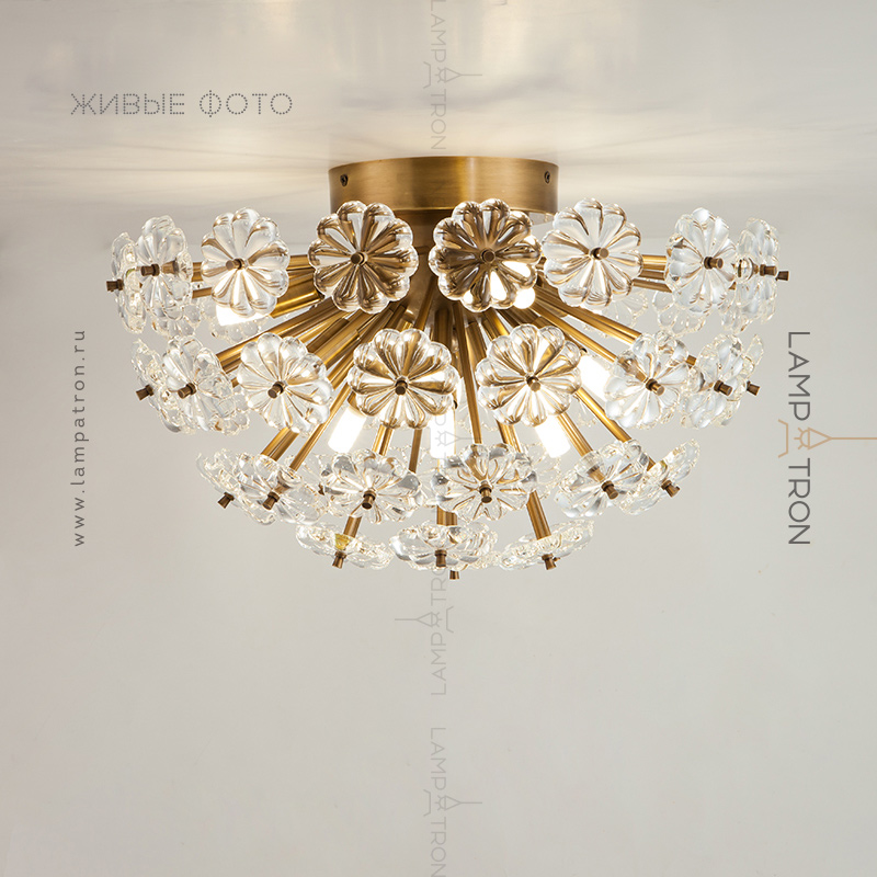 Потолочная люстра MOIRA C 3 лампы.. Дизайнерский свет премиум-класса ...