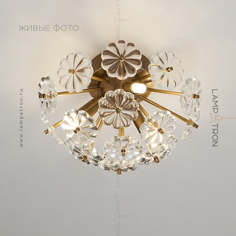 Потолочная люстра MOIRA C 3 лампы.. Дизайнерский свет премиум-класса ...