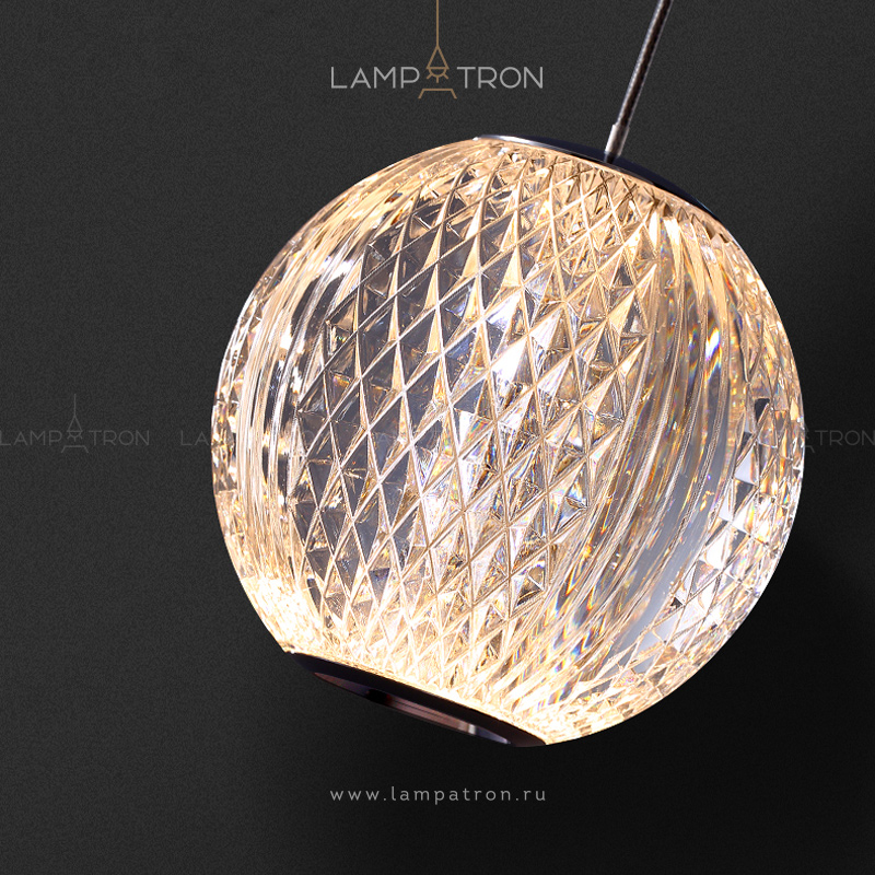 Подвесной светильник STORMS Цвет Хром. Лучшие условия на комплексные заказы. LAMPATRON ...