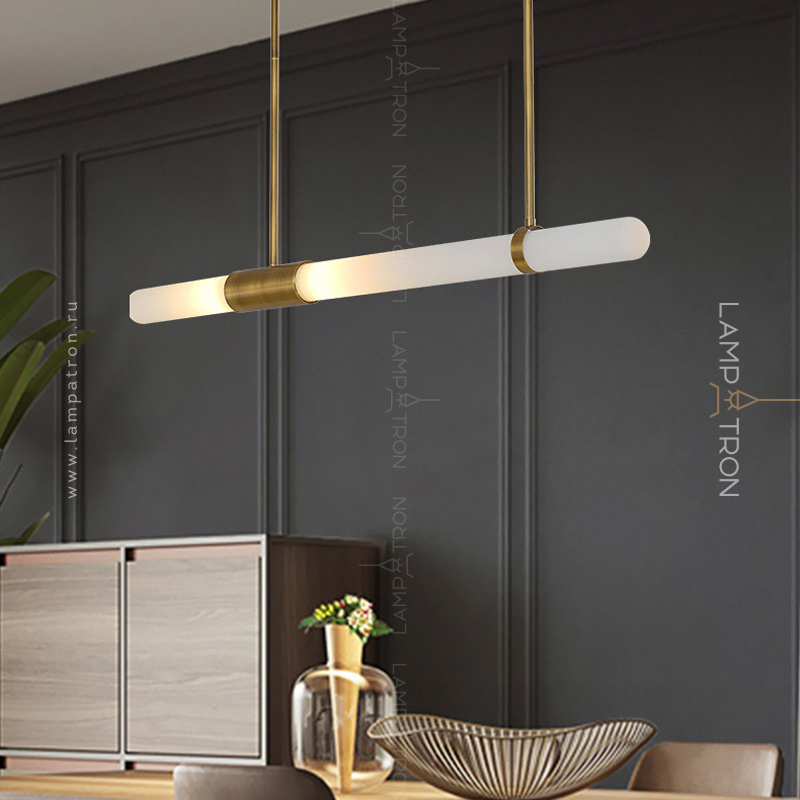 Реечный, рядный светильник SOLVEIG Тип A. Дизайнерский свет премиум-класса. LAMPATRON ...