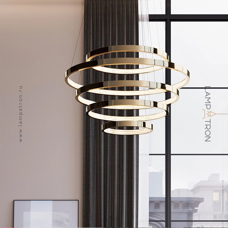 Кольцевые люстры и светильники ABEL A Тип A. Лучшие условия на комплексные заказы. LAMPATRON ...