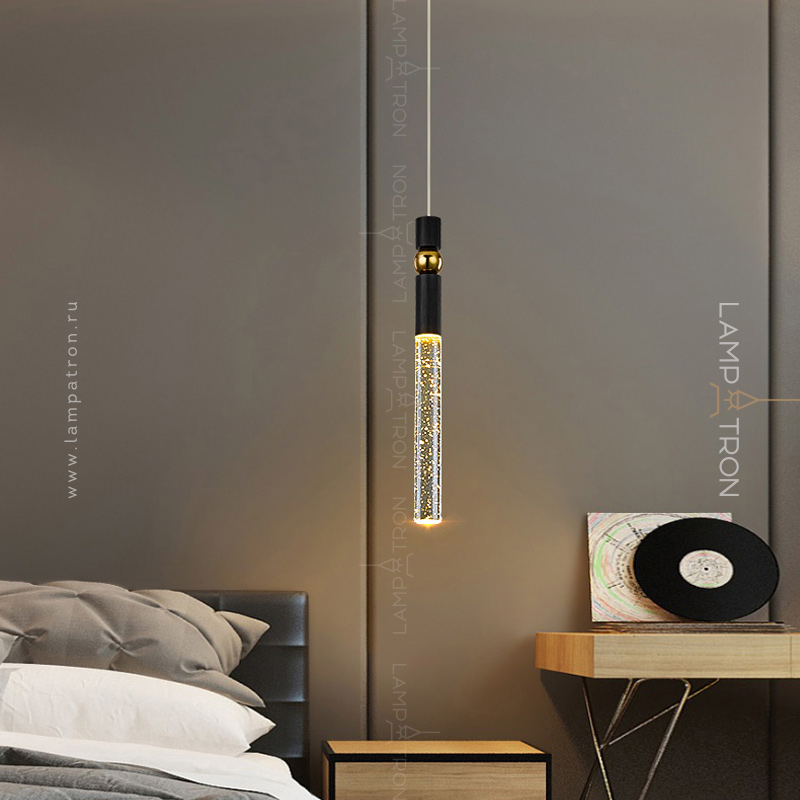 Люстра, дизайнерский светильник SPREE Цвет Латунь + Золото + Черный — купить в Lampatron.ru