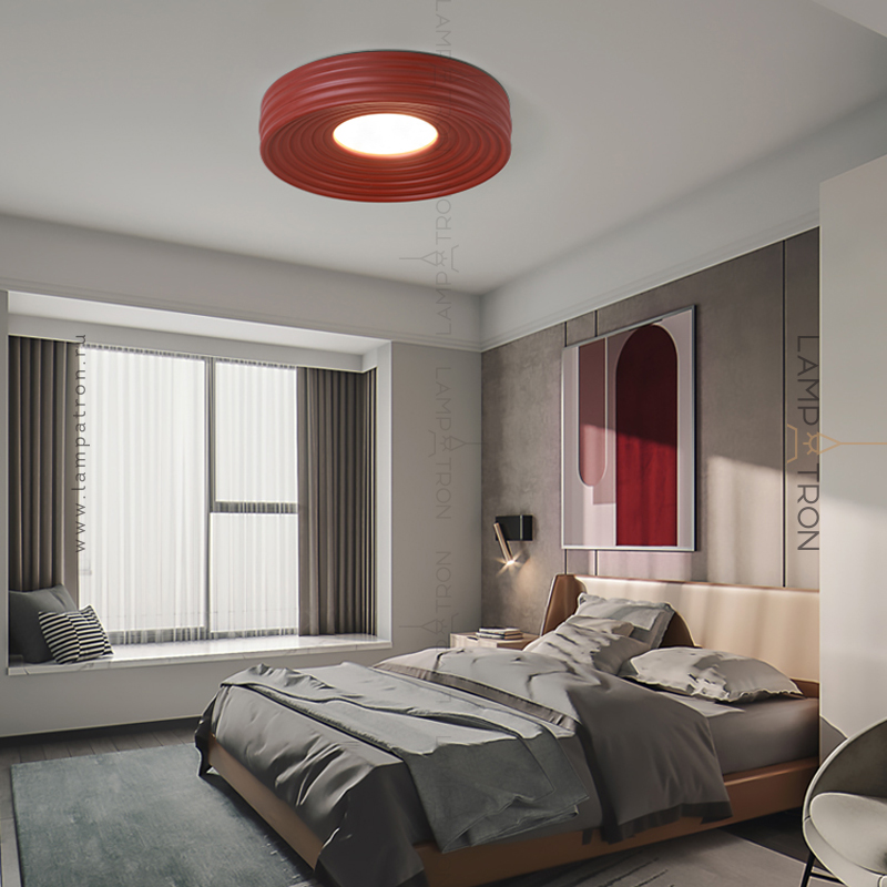 Потолочный светильник MARETA Цвет Белый. Дизайнерский свет премиум-класса. LAMPATRON ...