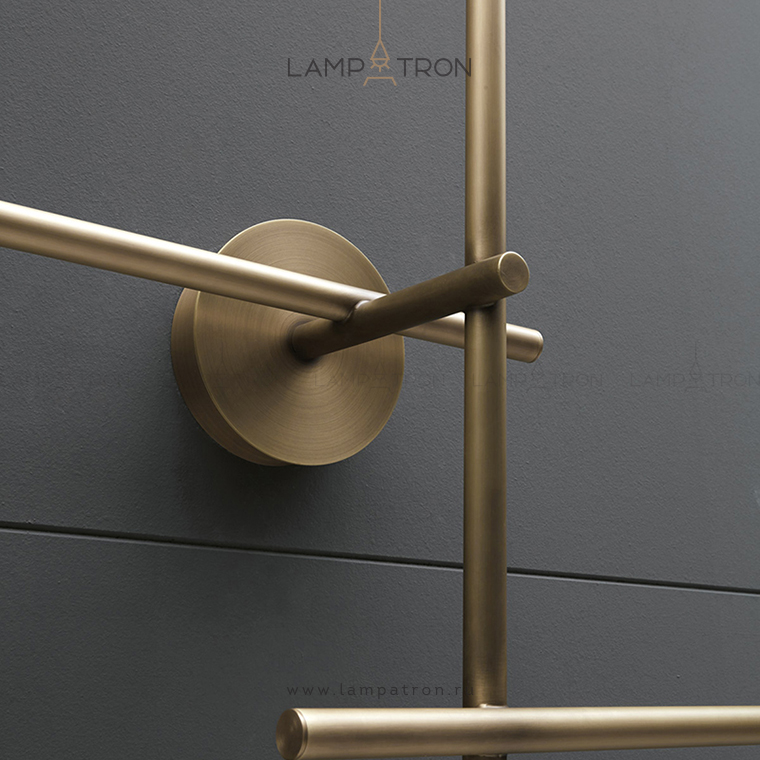 Бра TRAVERSE WALL LUX Цвет латунь.. Контроль качества. Официальная гарантия. LAMPATRON ...