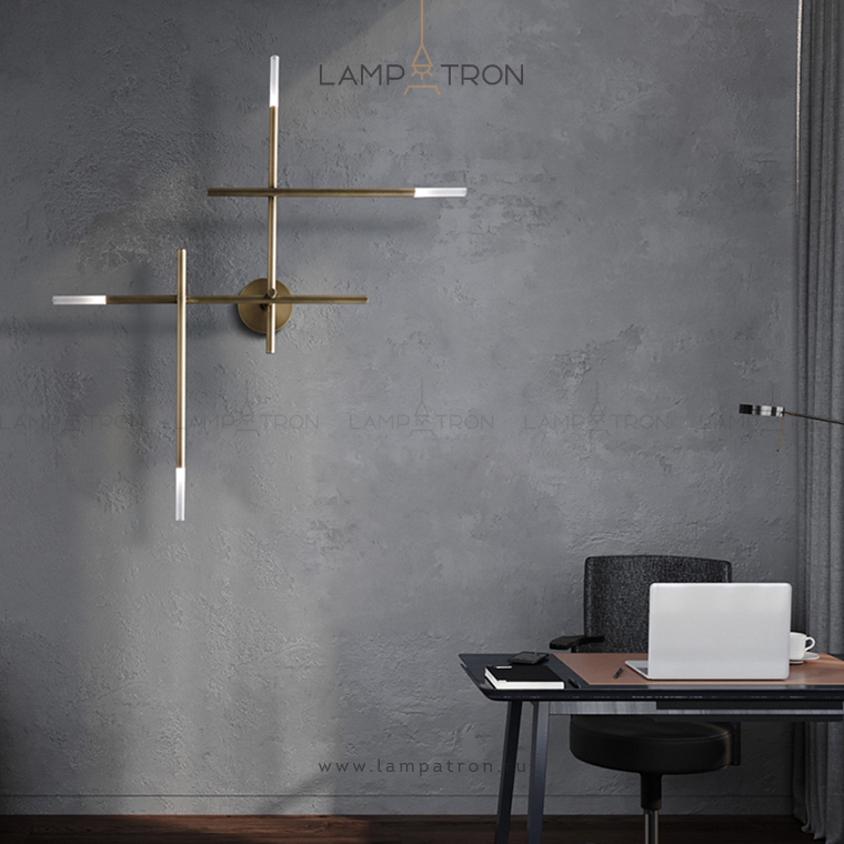 Бра TRAVERSE WALL LUX Цвет латунь.. Контроль качества. Официальная ...