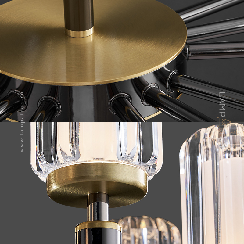 Люстра LEONEL CH 6 ламп. Место, где Новинки появляются первыми. Доставка по всей России ...