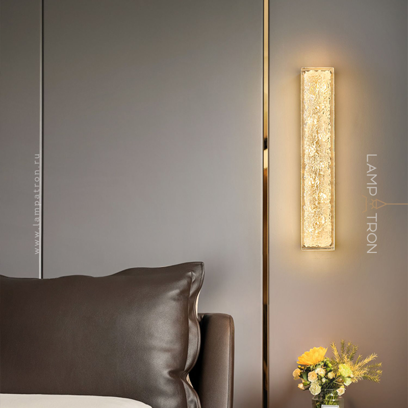 Бра OLAGUS WALL Размер S. Цвет Черный. Дизайнерский свет премиум-класса. LAMPATRON: Официальный ...