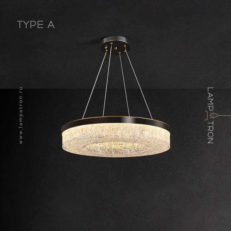 Кольцевые люстры и светильники OLAGUS ONE Тип A. Размер S. Цвет Латунь. Контроль качества ...