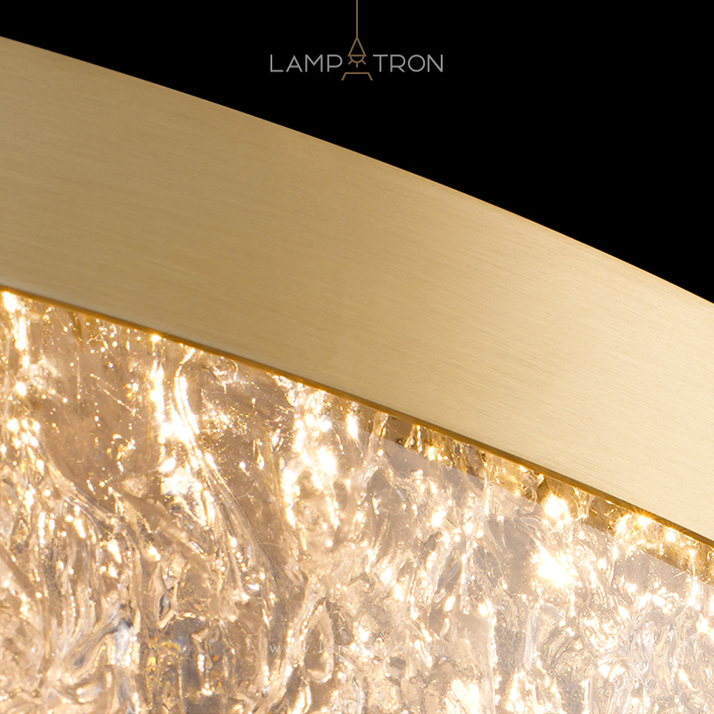 Кольцевые люстры и светильники OLAGUS ONE Тип A. Размер S. Цвет Латунь. Контроль качества ...