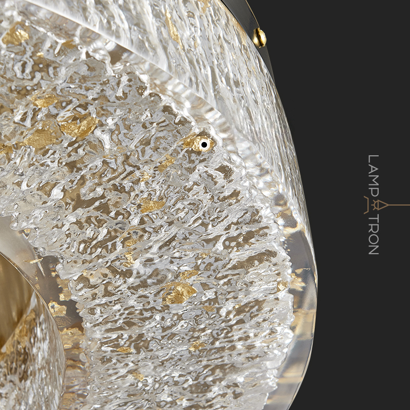 Кольцевые люстры и светильники OLAGUS ONE Тип A. Размер S. Цвет Латунь. Контроль качества ...