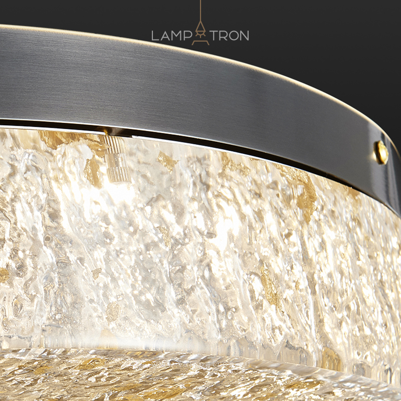 Кольцевые люстры и светильники OLAGUS ONE Тип A. Размер S. Цвет Латунь. Контроль качества ...