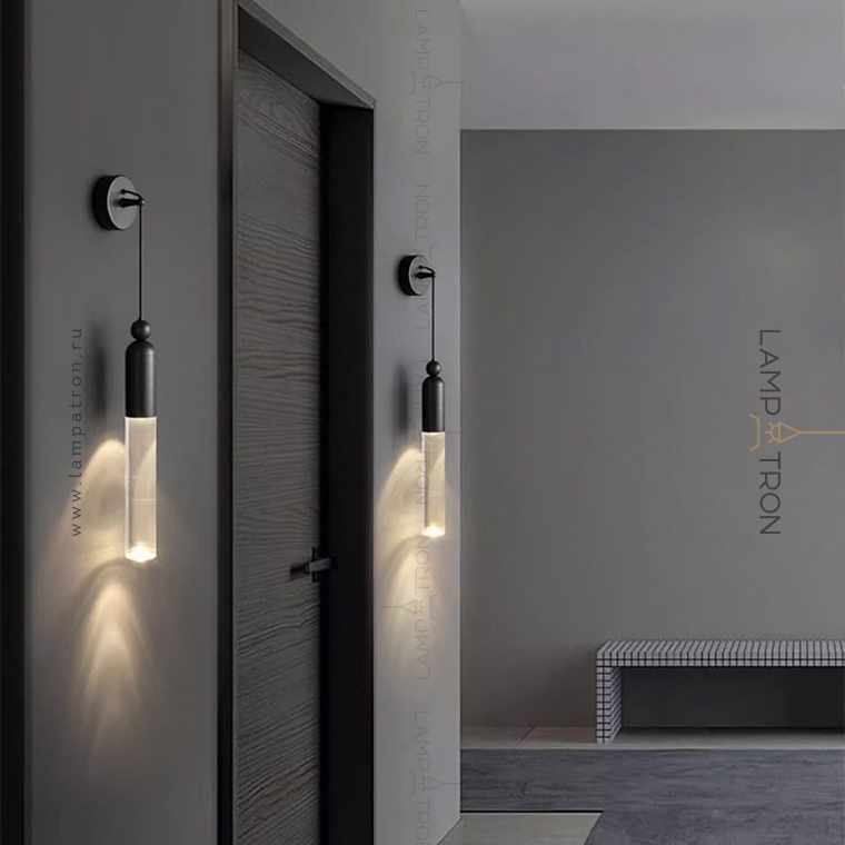 Настенный LED бра-светильник GELIS WALL. Цвет Латунь. Официальная продукция. Остерегайтесь ...