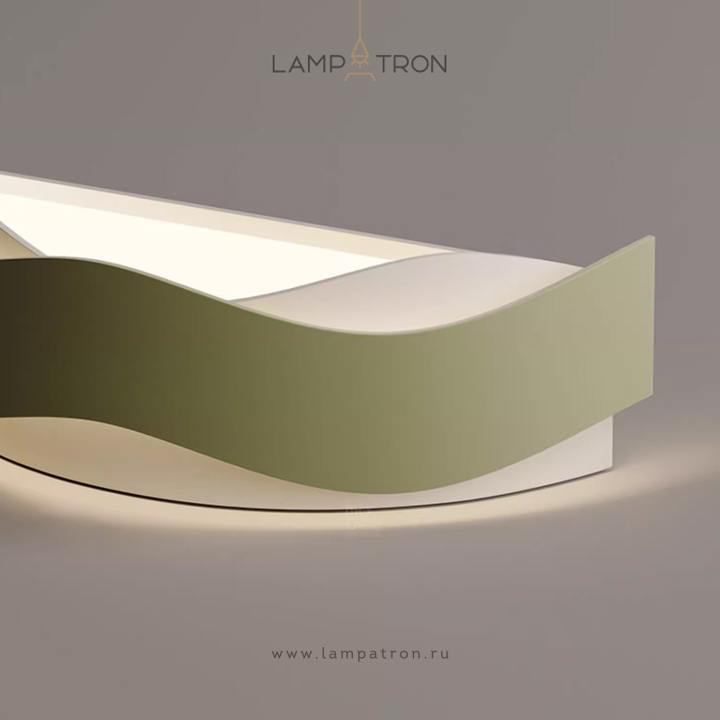 Бра FINIAN WALL Цвет Мятно-зеленый. Контроль качества. Официальная ...