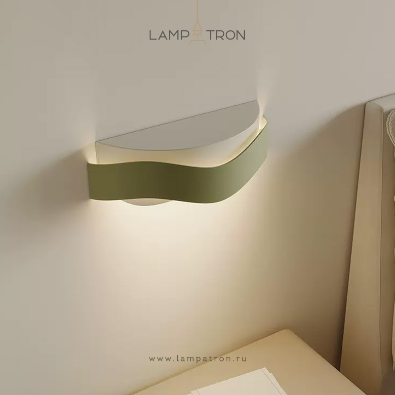 Бра FINIAN WALL Цвет Мятно-зеленый. Контроль качества. Официальная ...