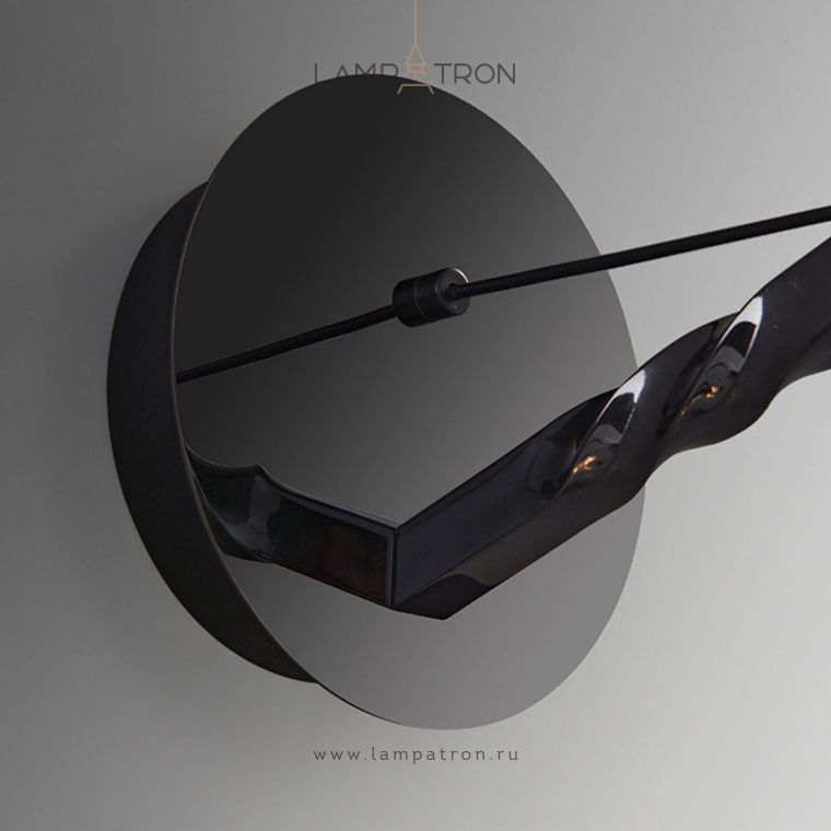 Бра AQUILA WALL Тип A. Цвет жемчужно-черный. Новые модели и коллекции каждый день с 2017 года ...