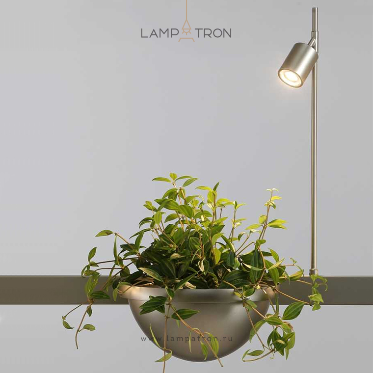 Реечный, рядный светильник GRO LONG 2 плафона. Ювелирный подход к освещению. LAMPATRON ...