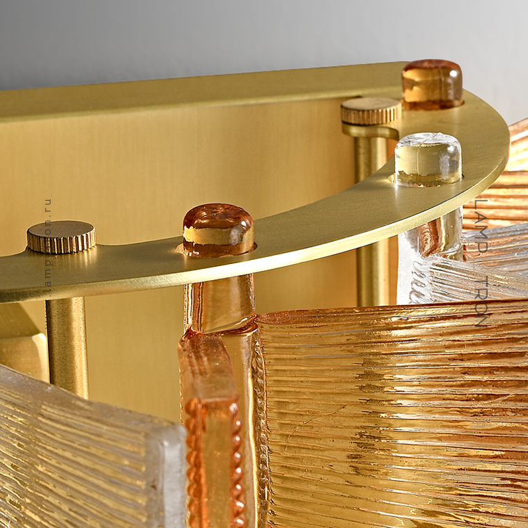 Бра DEXTER WALL Размер S. Цвет Янтарь + Прозрачный. Контроль качества. Официальная гарантия ...