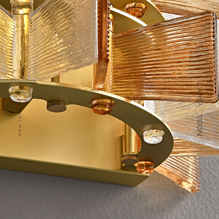 Бра DEXTER WALL Размер S. Цвет Янтарь + Прозрачный. Контроль качества. Официальная гарантия ...