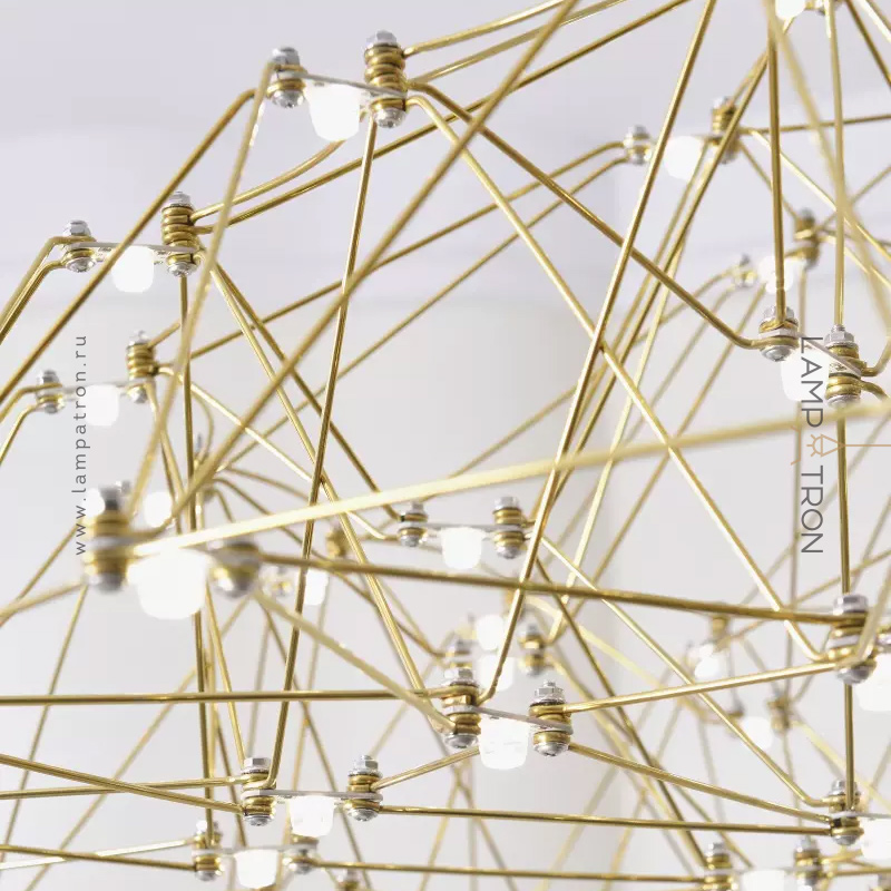 Люстра REIER Размер S. Цвет серебро. Официальная продукция ...