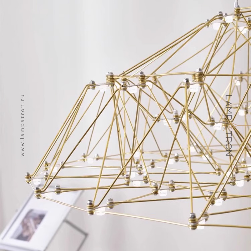 Люстра REIER Размер S. Цвет серебро. Официальная продукция ...