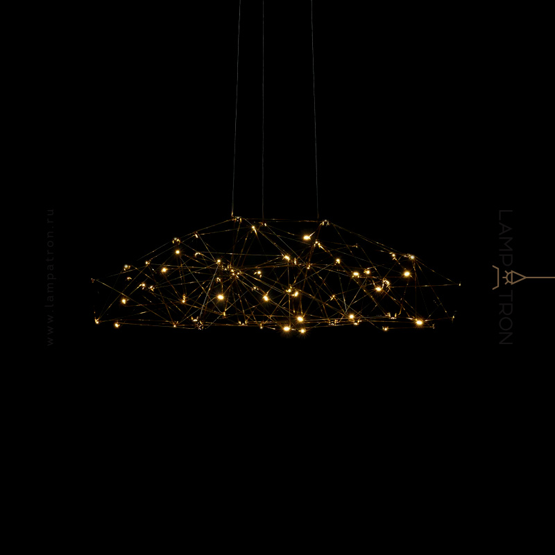 Люстра REIER Размер S. Цвет серебро. Официальная продукция ...