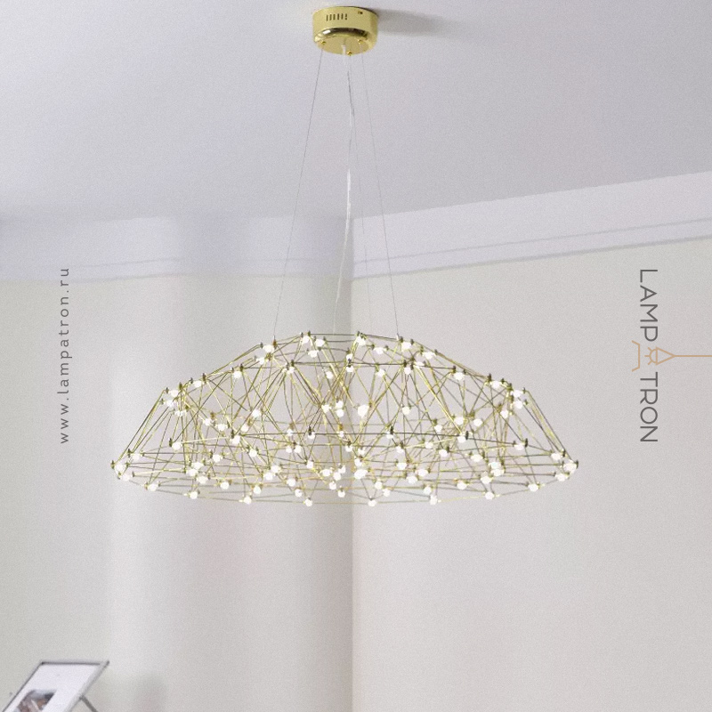 Люстра REIER Размер S. Цвет серебро. Официальная продукция ...