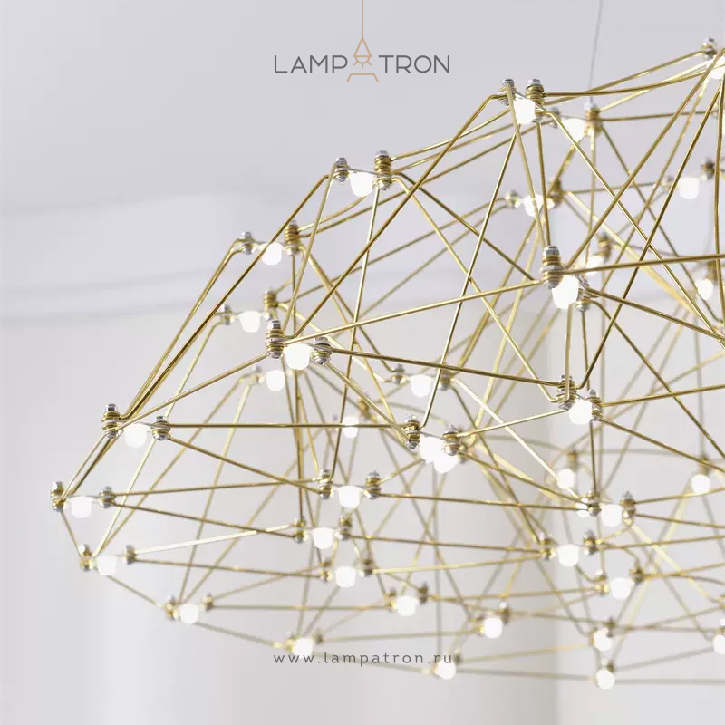 Люстра REIER Размер S. Цвет серебро. Официальная продукция ...