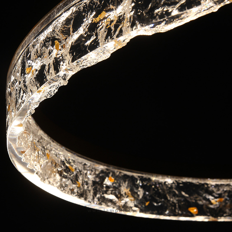 Кольцевые люстры и светильники VALLDOR RING Размер S. Дизайнерский свет премиум-класса ...