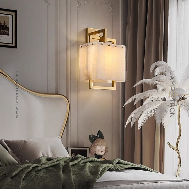 Бра ADINA MARBLE WALL. Шоурум в Москве. LAMPATRON: Официальный интернет-магазин дизайнерских ...