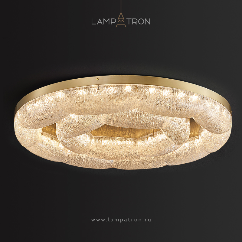 Потолочный светильник NELIUS WAVY CH Тип А. Размер S. Лучшие условия на комплексные заказы ...