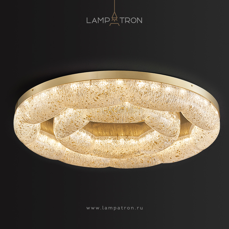 Потолочный светильник NELIUS WAVY CH Тип А. Размер S. Лучшие условия на комплексные заказы ...