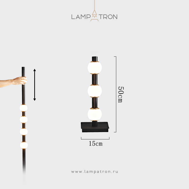 Настольная лампа TONNY TAB. Ювелирный подход к освещению. LAMPATRON ...