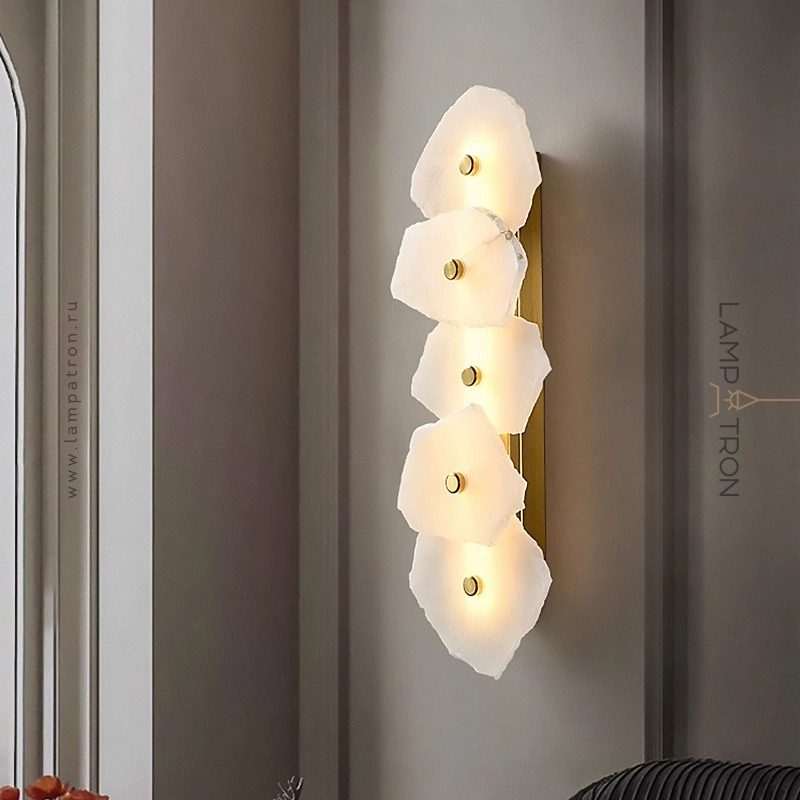 Бра MARBLE ROUGH WALL 1 лампа. Эксклюзив светильников и люстр. Шоурум в Москве. LAMPATRON ...