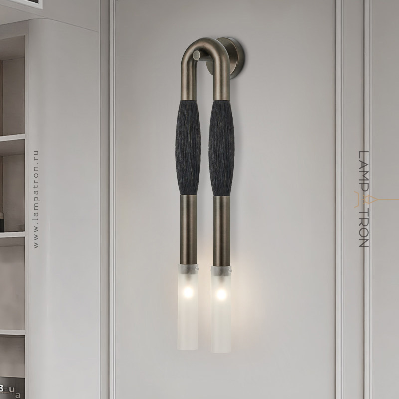 Бра ZOLTAN Темная бронза + Черный. Размер S. Официальная продукция ...