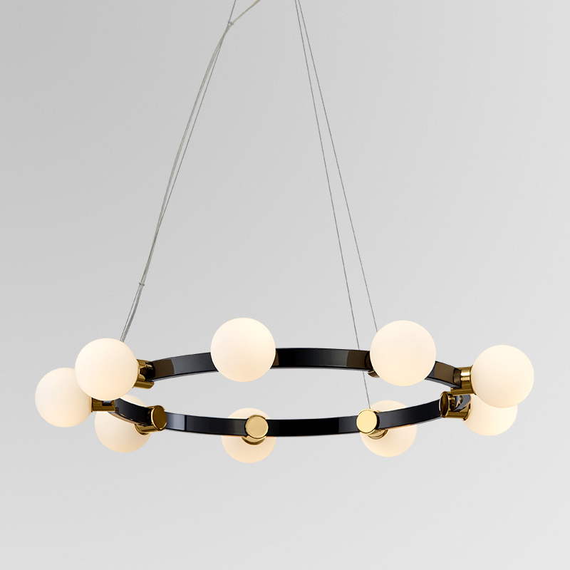 Кольцевые люстры и светильники FLAMB — купить в Lampatron.ru